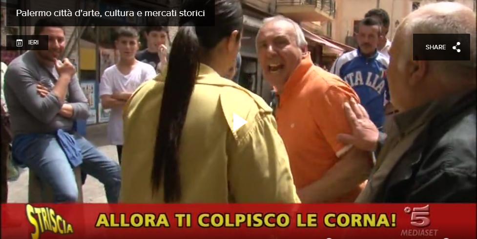 Troupe di Striscia la notizia aggredita al mercato di Ballarò (VIDEO) - BlogSicilia - Ultime ...