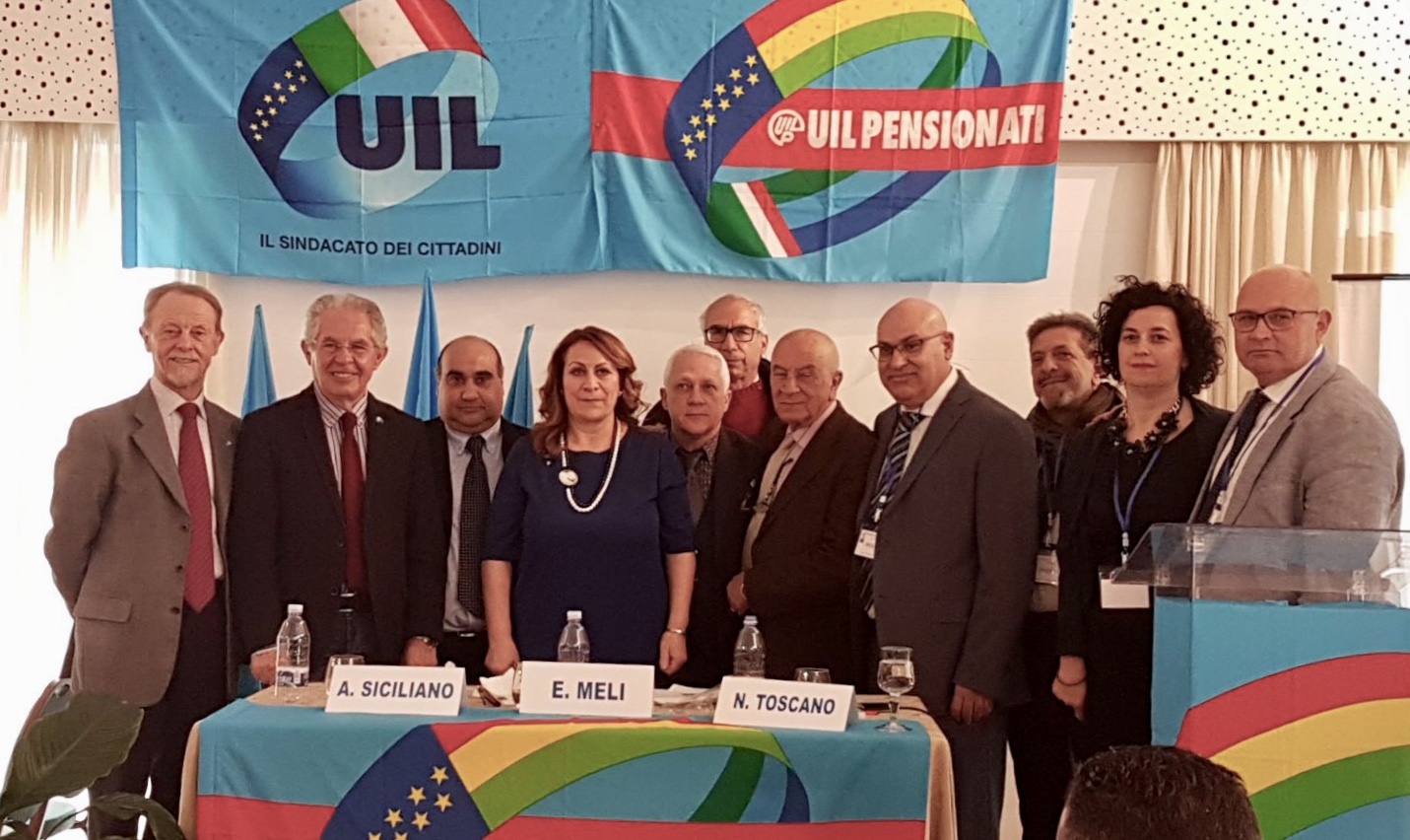 Maria Pina Castiglione e Nino Lombardi nuovi segretari Uil pensionati ...