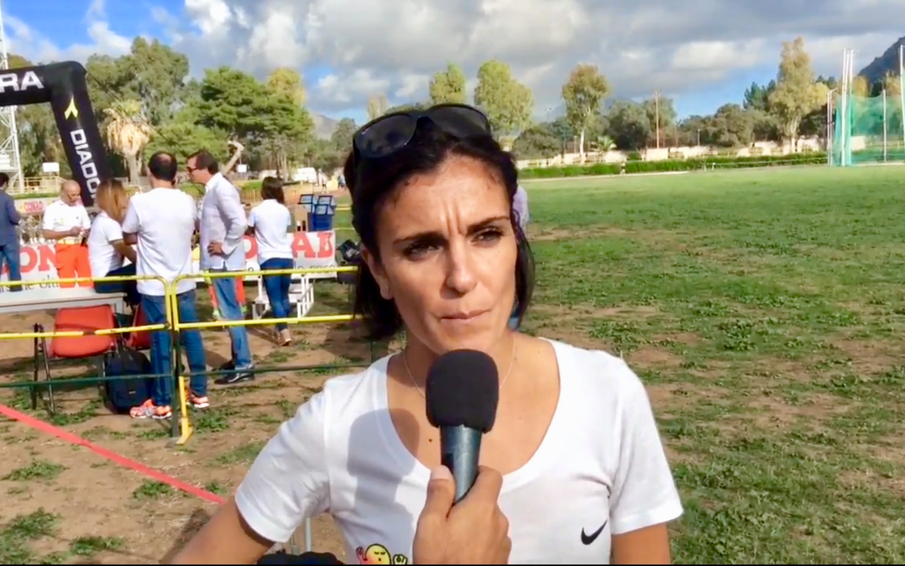 La campionessa Anna Incerti al via della International Half Marathon di ...