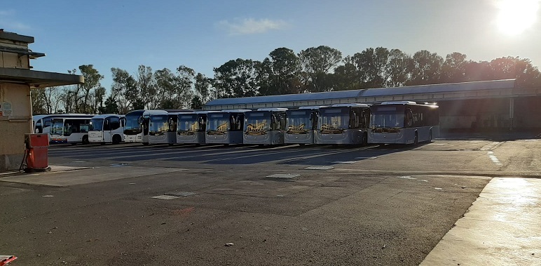 Trasporto pubblico a Siracusa, arrivati 7 bus dell'Ast nuovi di zecca ...