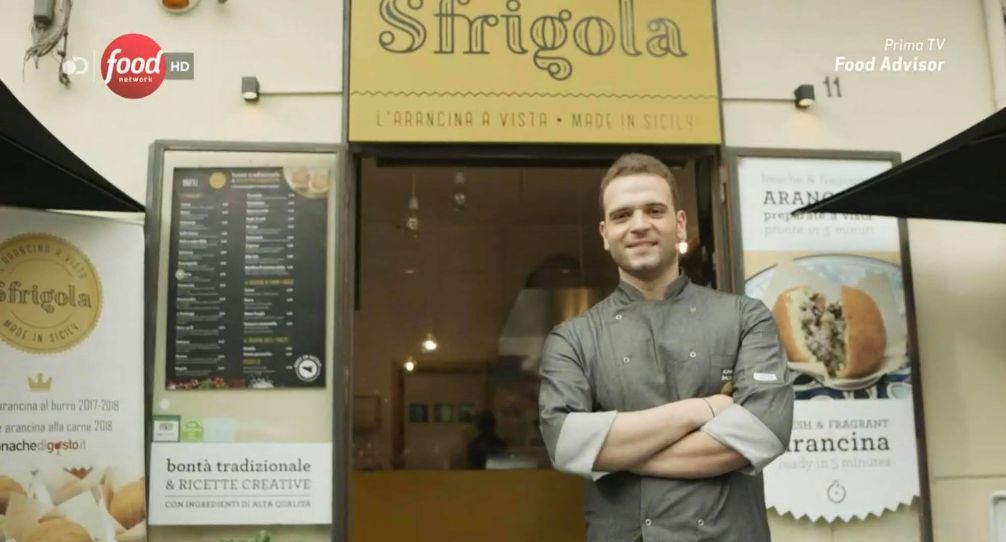 La migliore arancina di Palermo secondo Simone Rugiati è di Sfrigola