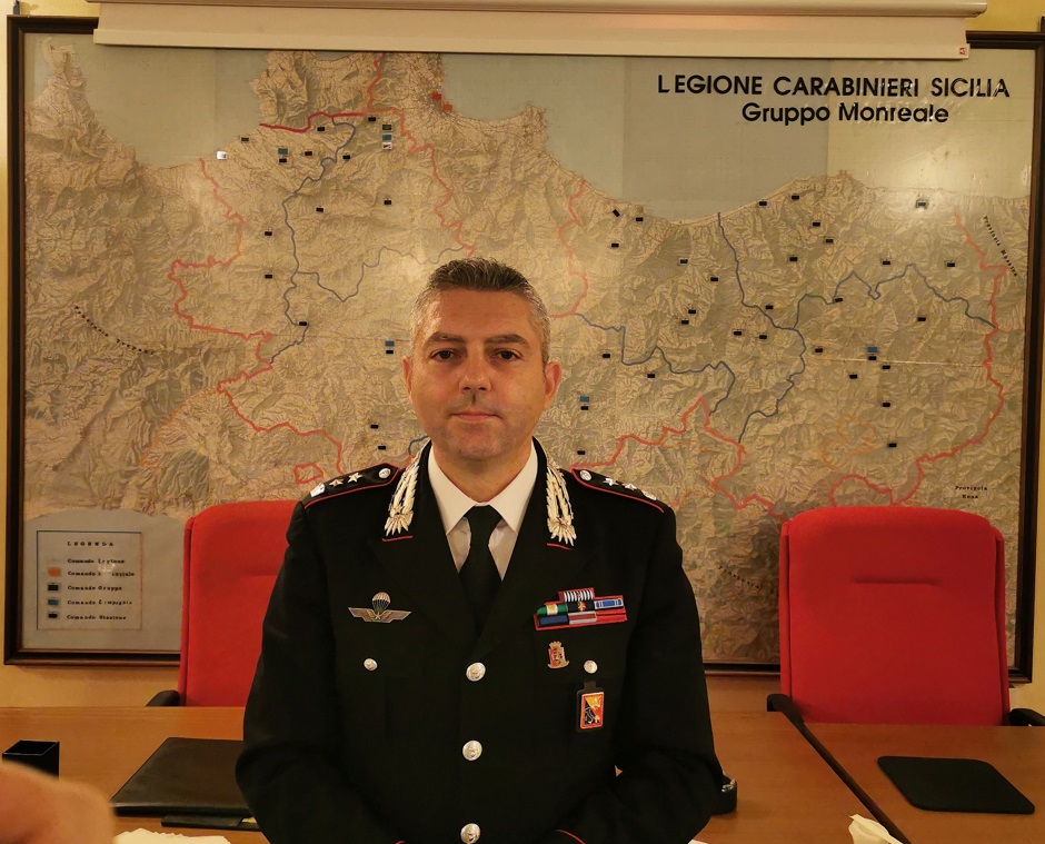 Il nuovo comandante del Gruppo di Monreale: "Sarà una grande esperienza ...