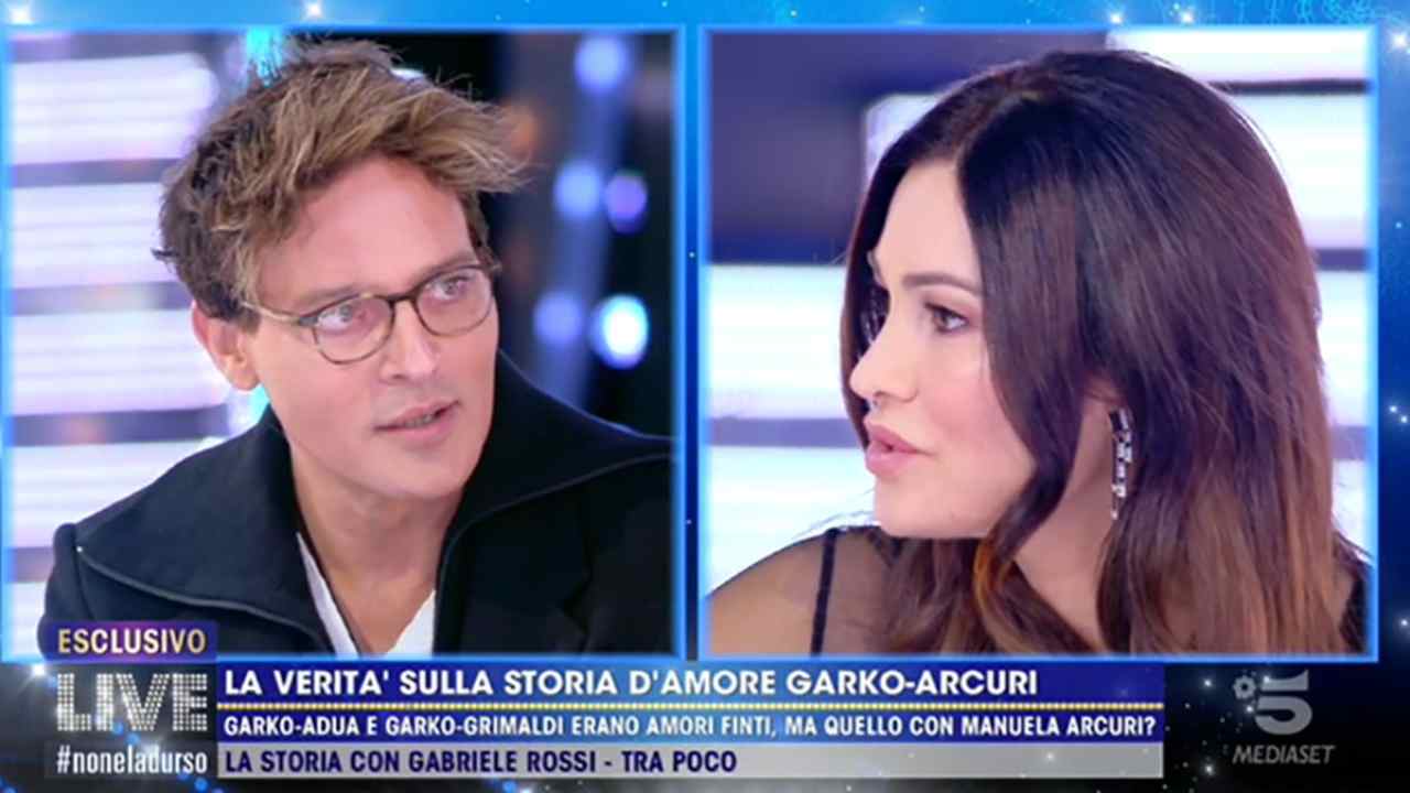 Tra Gabriel Garko e Manuela Arcuri era tutto falso? La rivelazione dalla D'Urso
