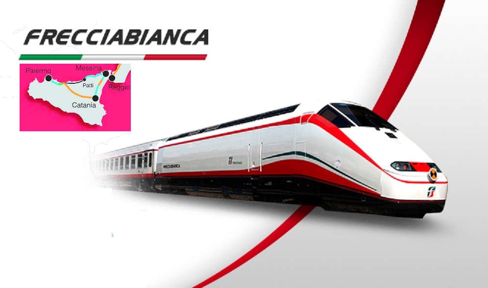Arrivano i Frecciabianca in Sicilia, alta velocità "light", treni a ...