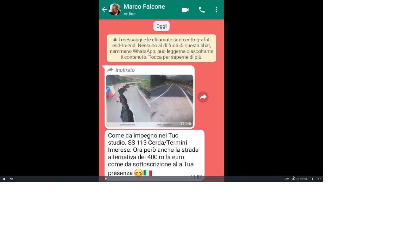 La promessa mantenuta da Marco Falcone, ripristinata la Cerda-Termini ...