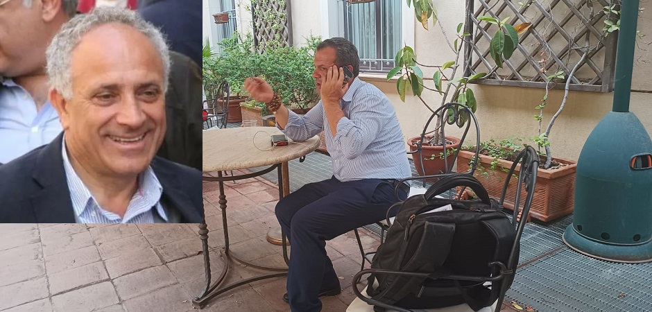 Cateno De Luca accoglie Angelo Villari "Rompiamo il sistema che ...