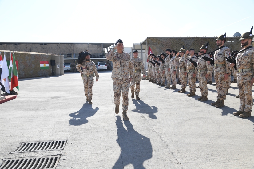 Cambio di guardia al battaglione siciliano in missione in Iraq (FOTO ...