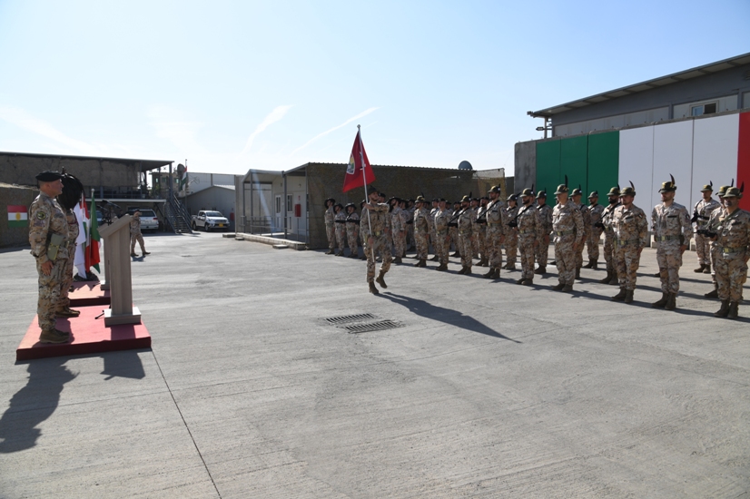 Cambio di guardia al battaglione siciliano in missione in Iraq (FOTO ...