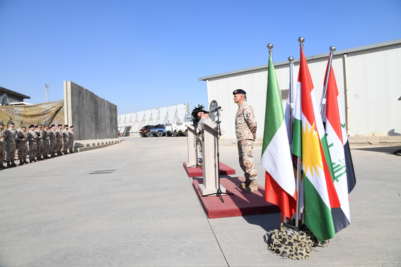 Cambio di guardia al battaglione siciliano in missione in Iraq (FOTO ...
