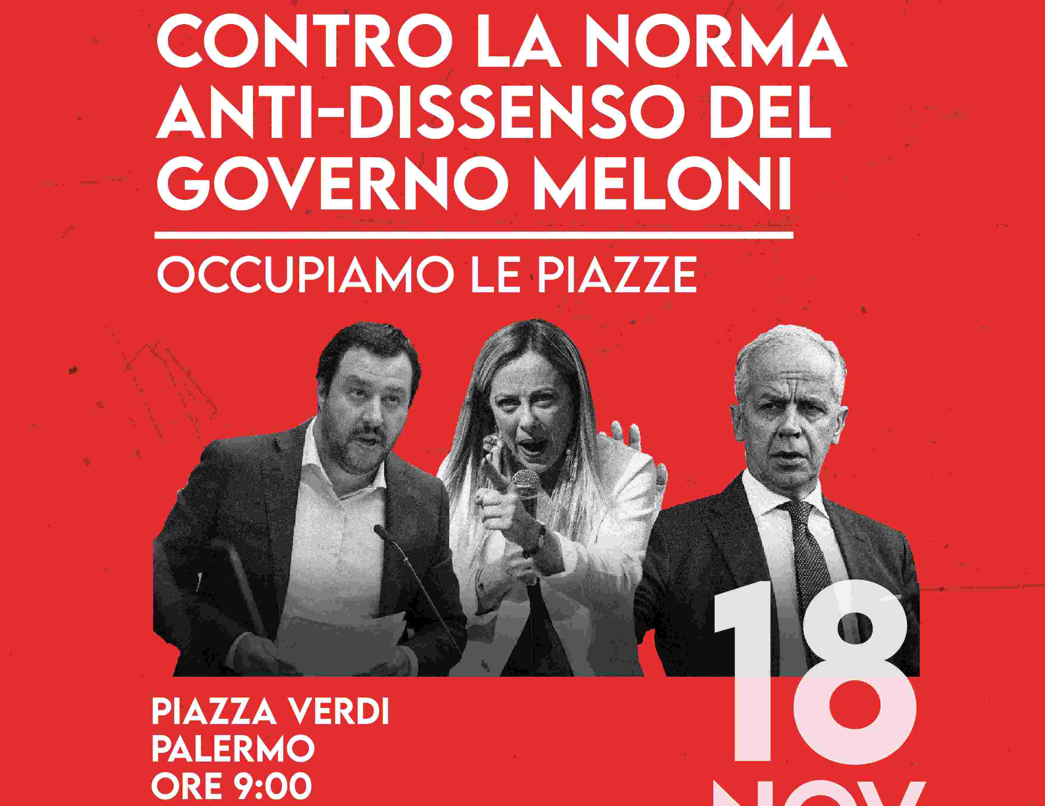 Contro la norma anti-rave, gli studenti di Palermo tornano in piazza ...