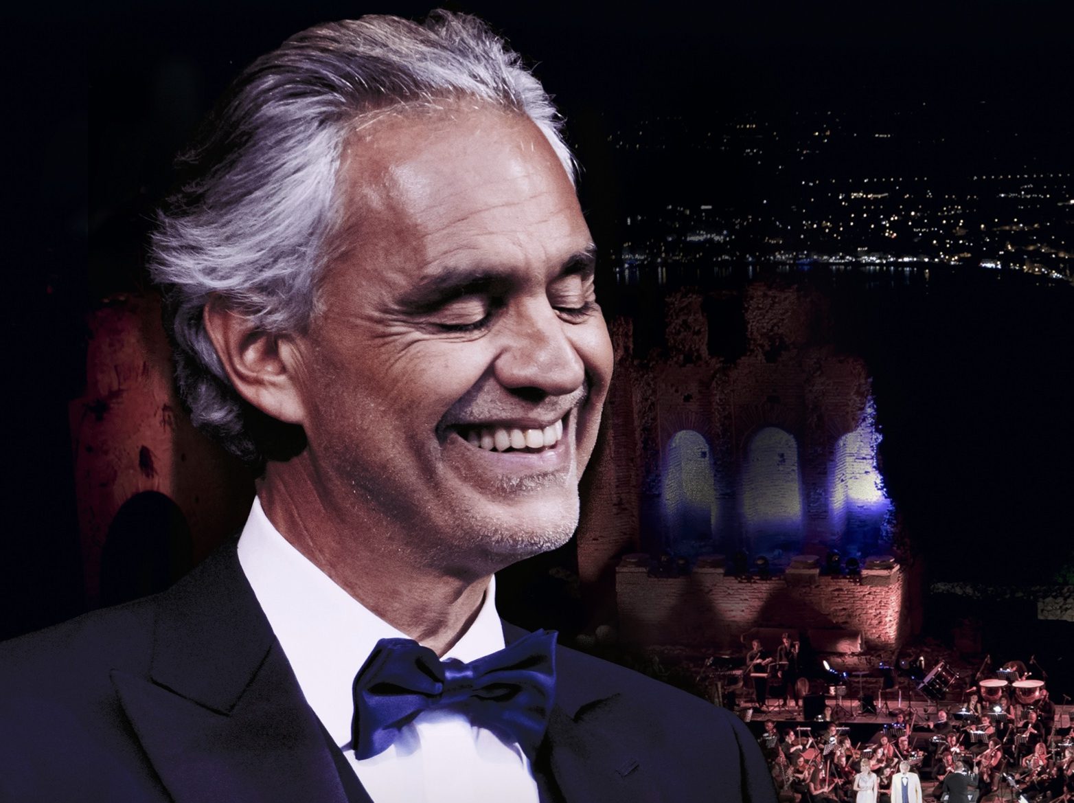 Bocelli al Teatro Antico di Taormina con l'Orchestra del Coro Lirico ...