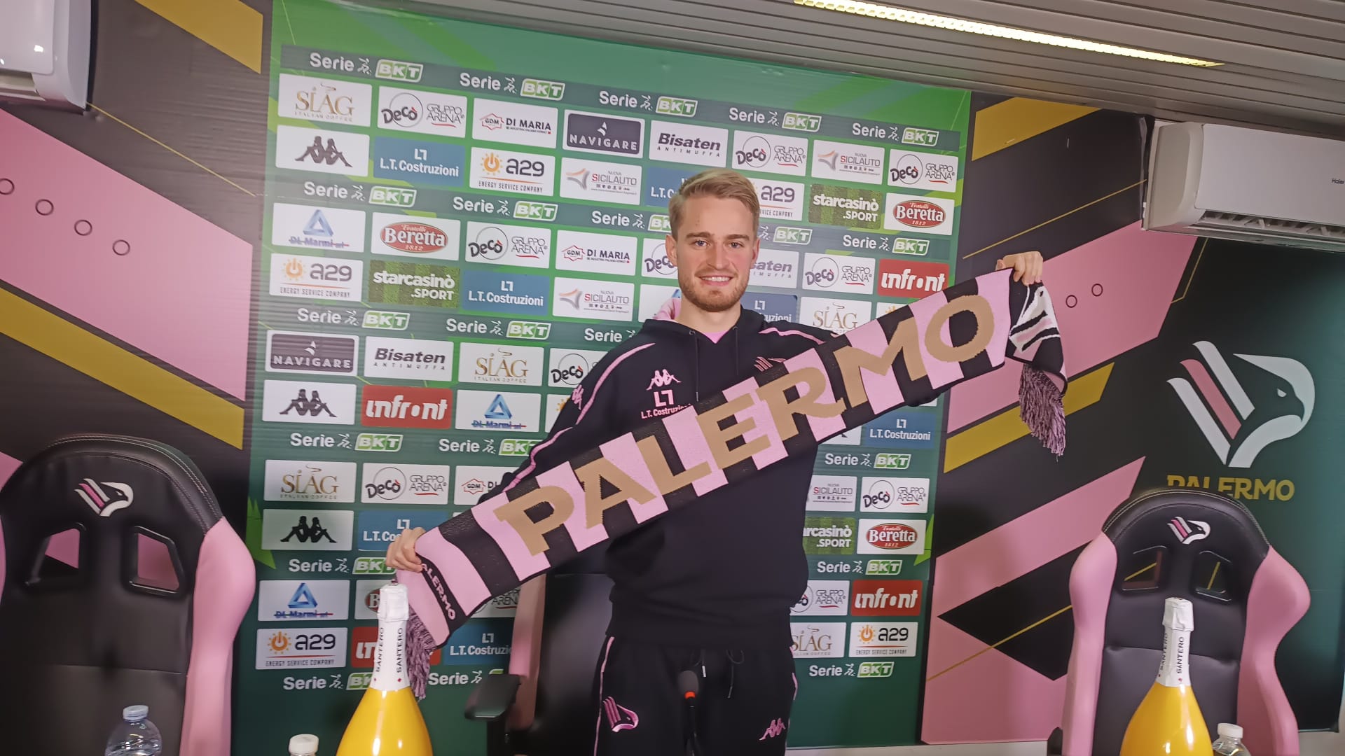 Graves si presenta al Palermo "Mi aspetta una grande sfida, sogno la ...