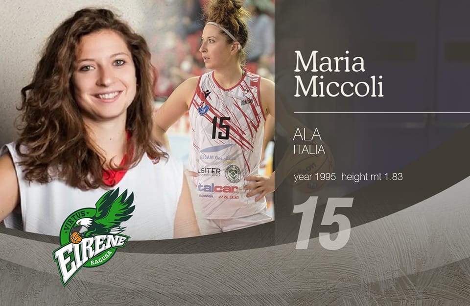 Nuovo arrivo per la Passalacqua Ragusa, Maria Miccoli torna in ...