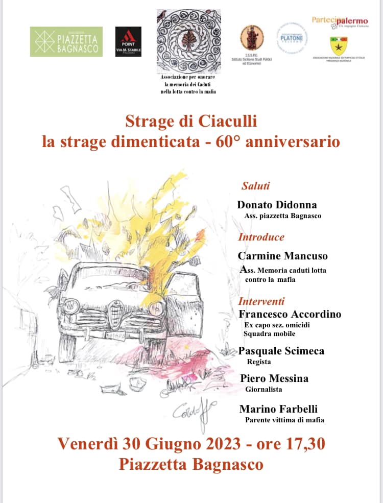 “STRAGE DI CIACULLI, LA STRAGE DIMENTICATA” 60° ANNIVERSARIO ...