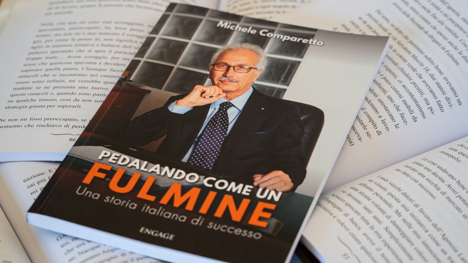 “Pedalando come un Fulmine”, presentato il libro di Michele Comparetto ...