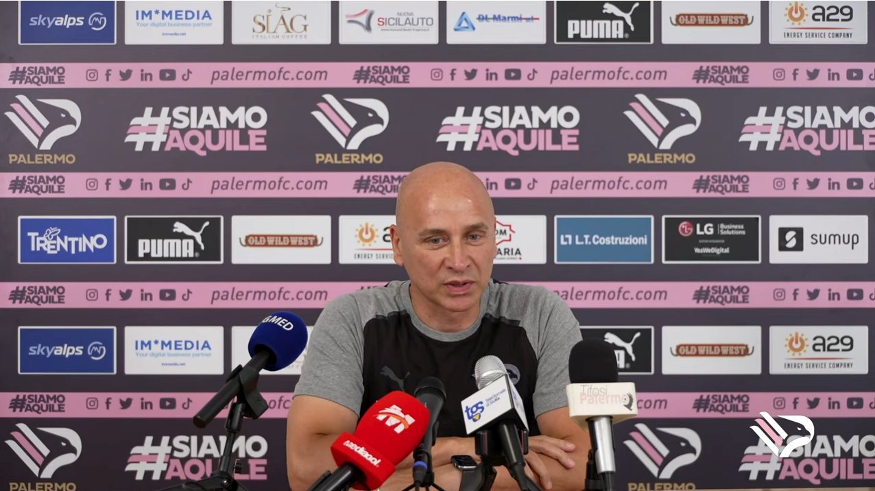 Il Palermo inizia il ritiro a Ronzone, Corini “L’ambizione è la serie A ...