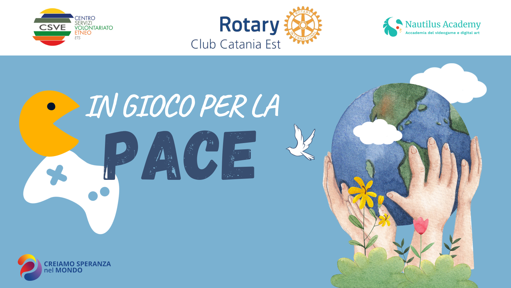 Il Rotary Catania Est lancia il progetto “In gioco per la pace”: a scuola di videogiochi per ...
