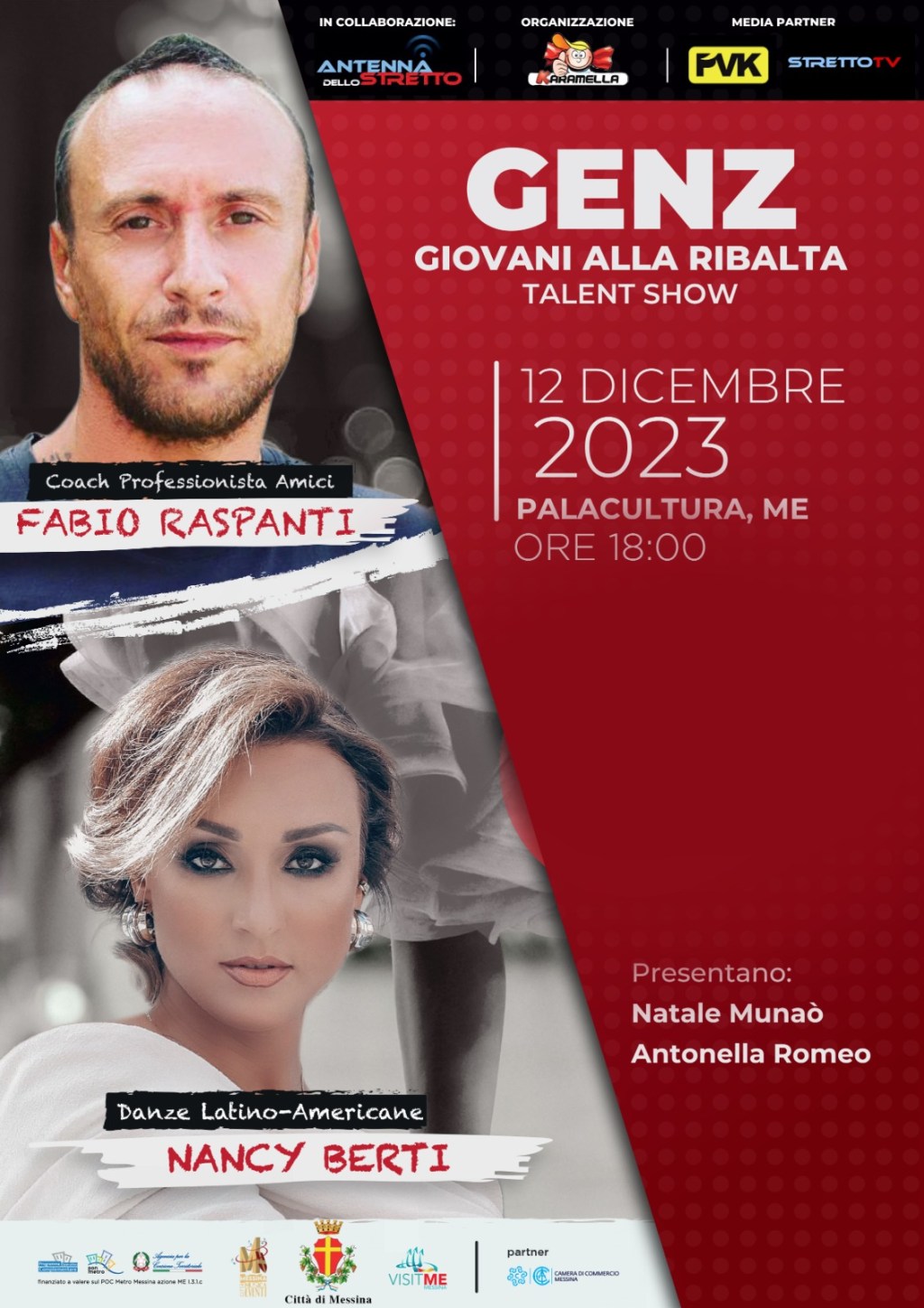 A Messina GENZ Giovani alla Ribalta con i ballerini Fabio Raspanti e ...
