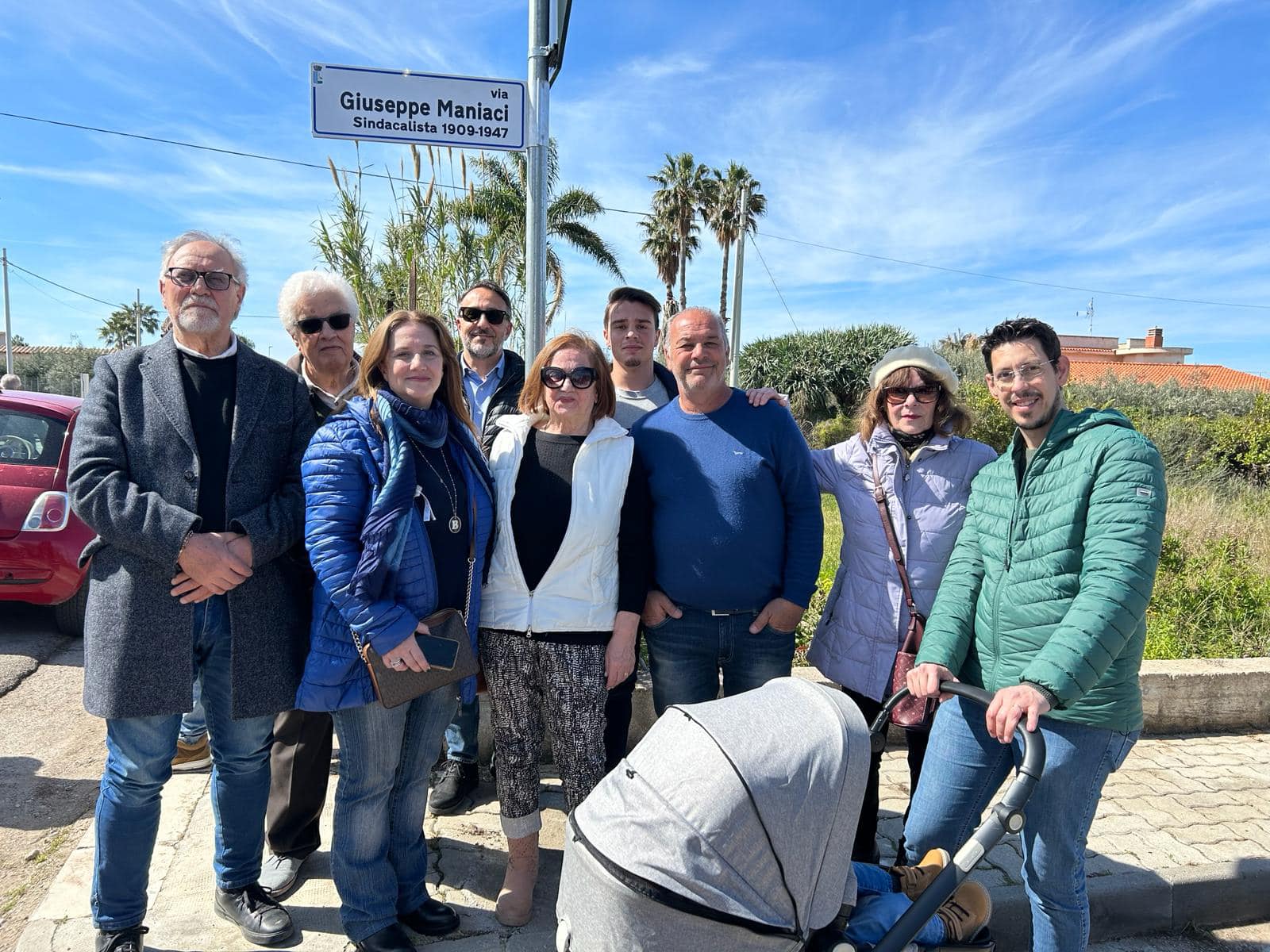 Via Giuseppe Maniaci: intitolata oggi a Terrasini, su proposta della ...