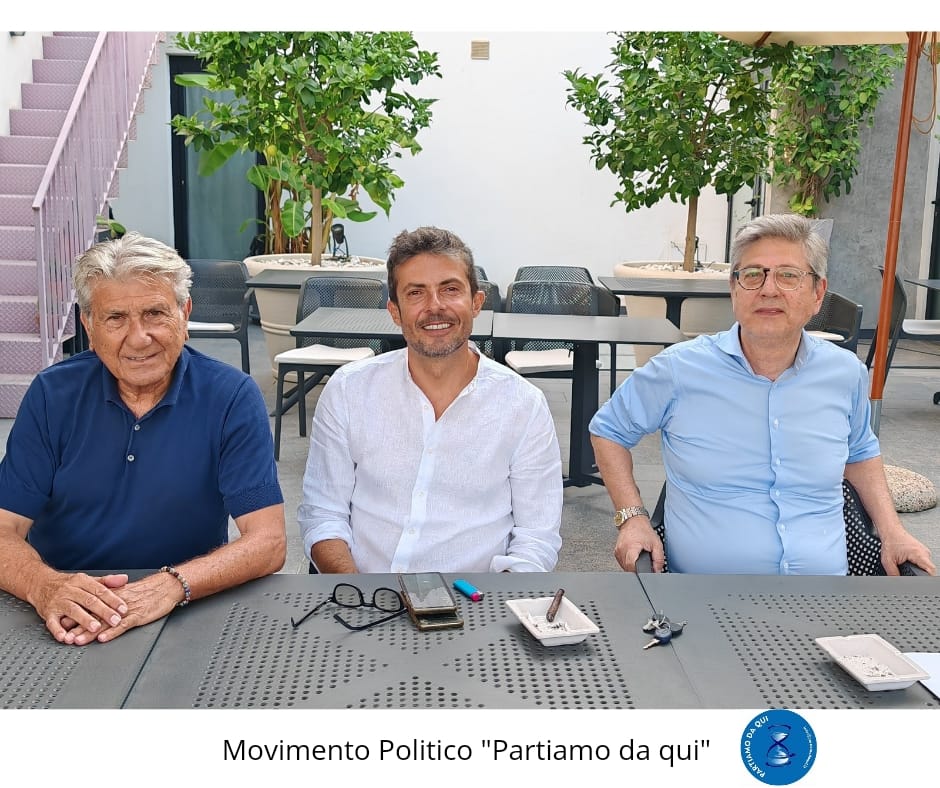 Novità nel Movimento Politico “Partiamo da qui”. Gianfranco Caruso ...