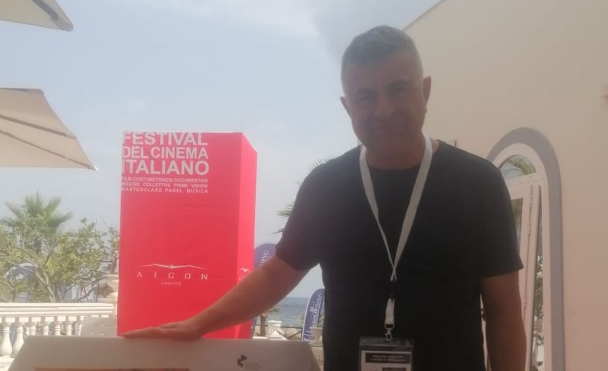 Biagio Maimone presenta il suo libro al Festival del Cinema italiano ...