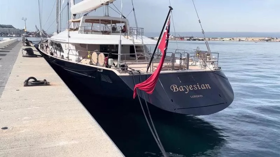 Nuovo interrogatorio per il comandante del Bayesian, la prossima ...