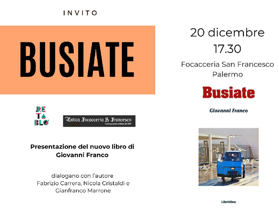 "Busiate", il foto racconto di Giovanni Franco, un omaggio al trapanese ...