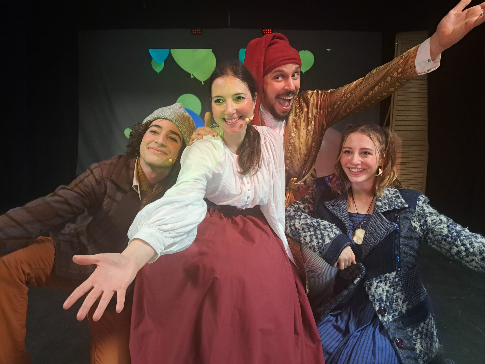 Amore e amicizia nel family show Pattini d’argento della Compagnia Buio ...