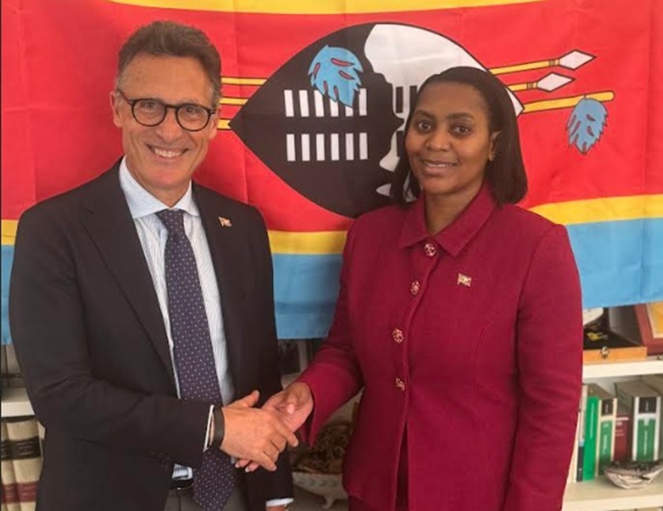 Massimo Motisi nominato console onorario del Regno di Eswatini ...