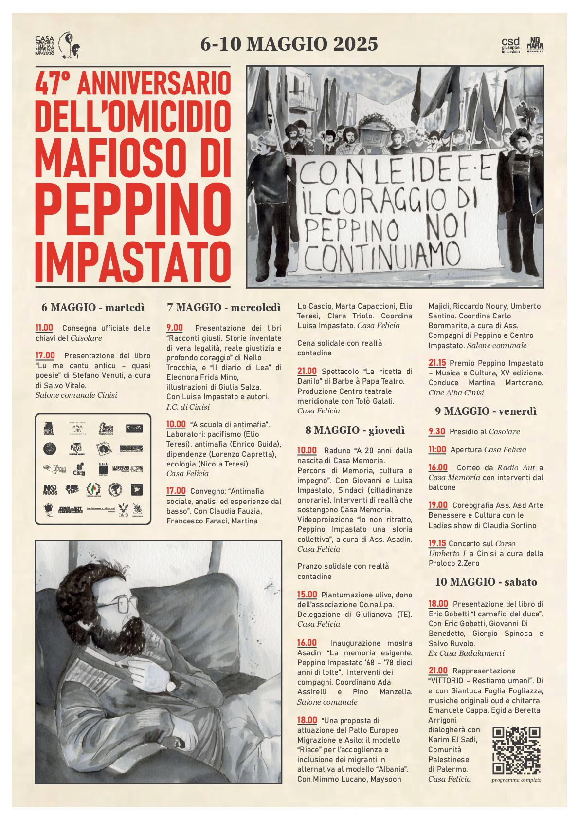 Omicidio di Peppino Impastato, è il 47esimo anniversario - BlogSicilia ...