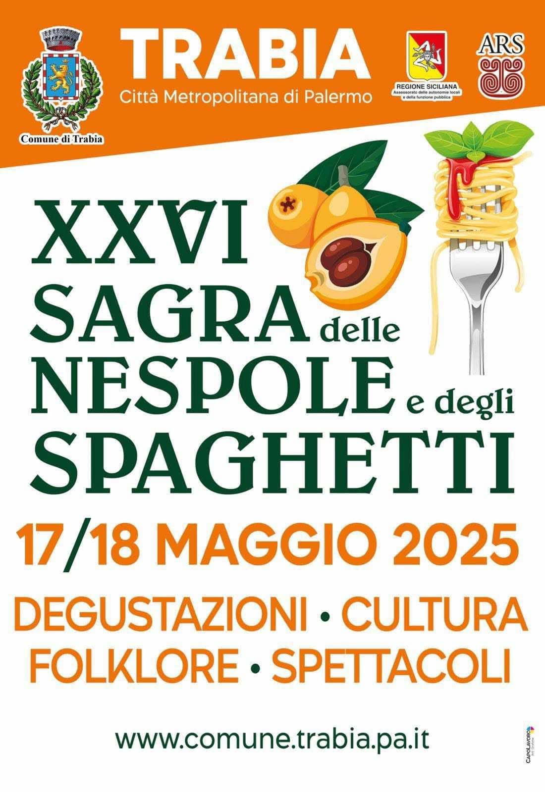 Trabia, 17 e 18 Maggio la Sagra delle Nespole e degli Spaghetti ...