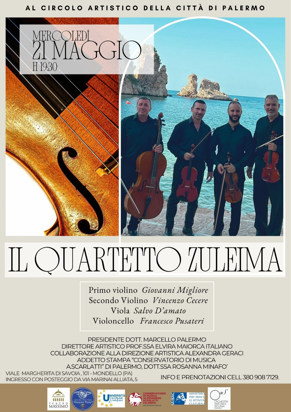 Al Circolo Artistico "Città di Palermo" IL 21 maggio lo spettacolo del ...