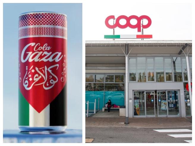 Coop dice no ai prodotti israeliani e lancia Gaza Cola