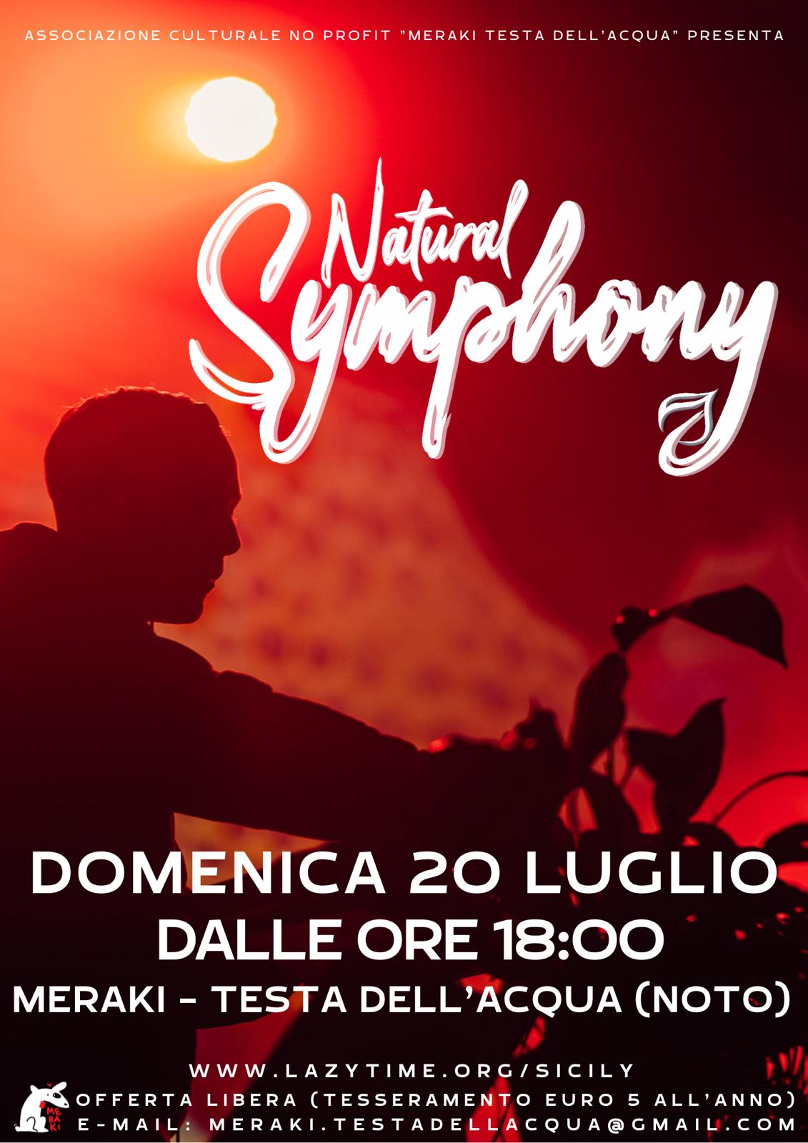 Natural Symphony (UK) – per la prima volta in Italia - LIve Set al ...