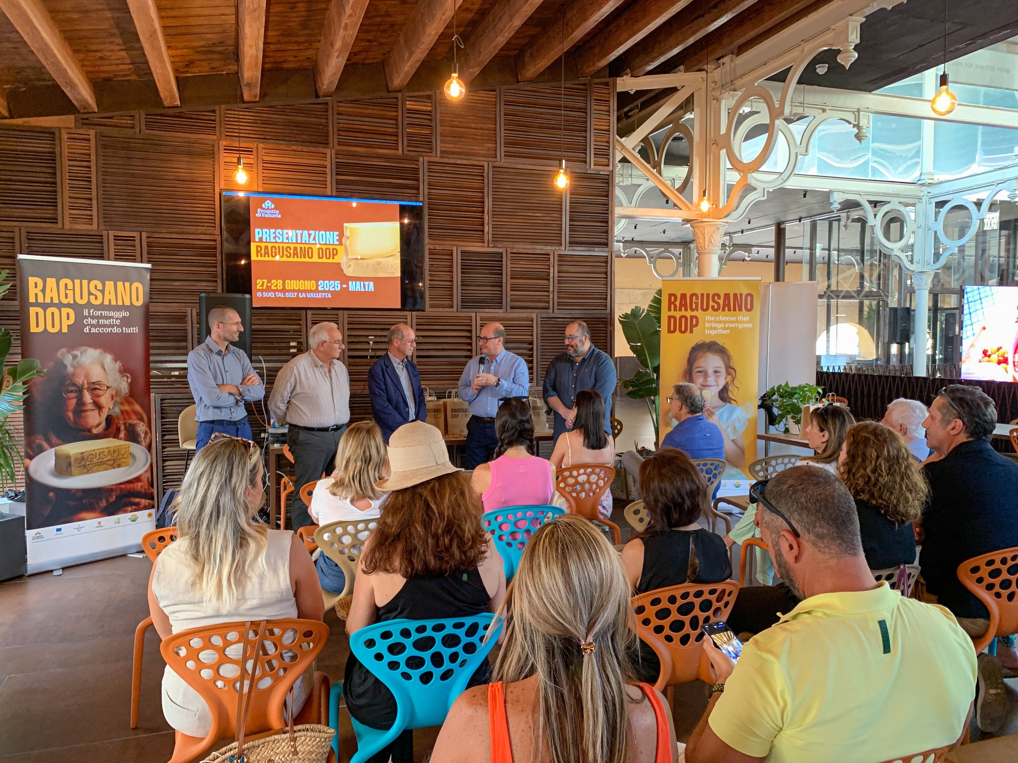 Il formaggio Ragusano Dop conquista Malta con degustazioni e incontri ...
