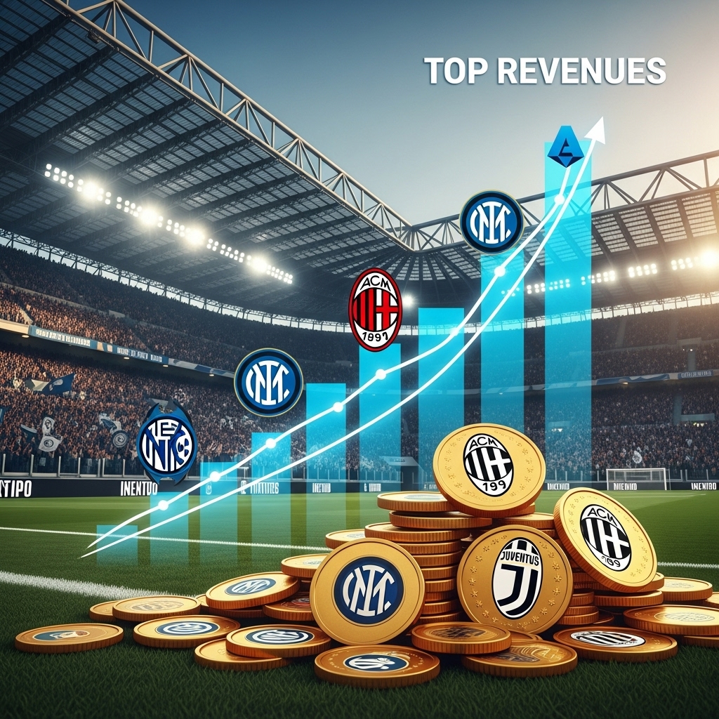 Serie A: quali sono le squadre di calcio che salgono sul podio dei ricavi? - BlogSicilia ...