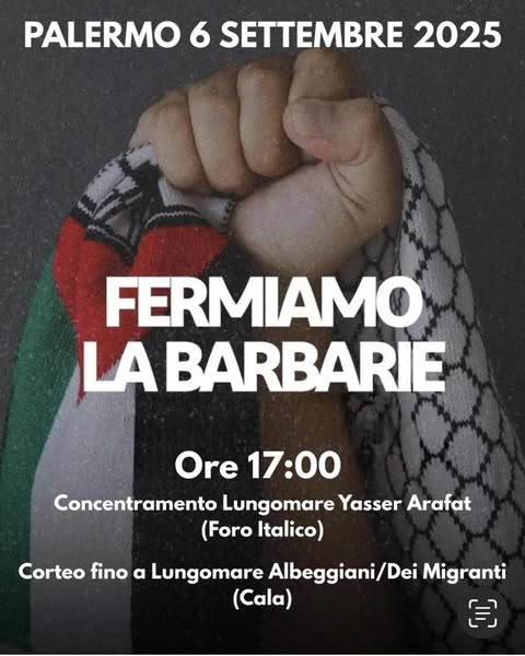 Fermiamo la Barbarie: sabato 6 corteo di Cgil e movimenti ore 17 ...
