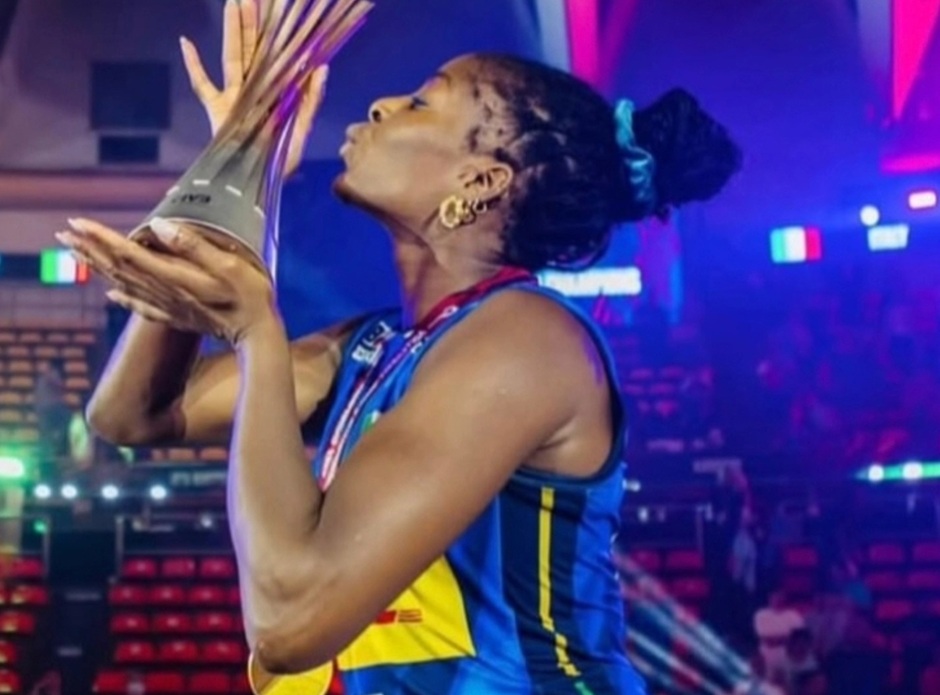 Myriam Sylla, campionessa di pallavolo, "cittadina onoraria di Palermo ...