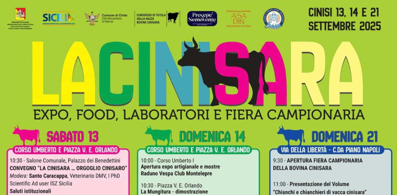 A Cinisi arriva “La Cinisara”: festa tra gusto, tradizione e biodiversità