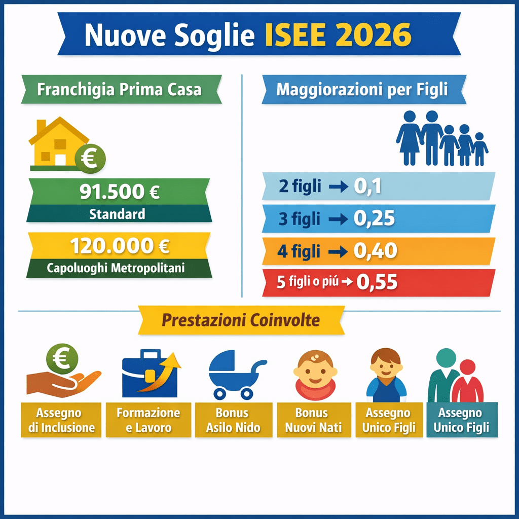ISEE 2026 cambia: nuova DSU e prima casa pesa meno nel calcolo
