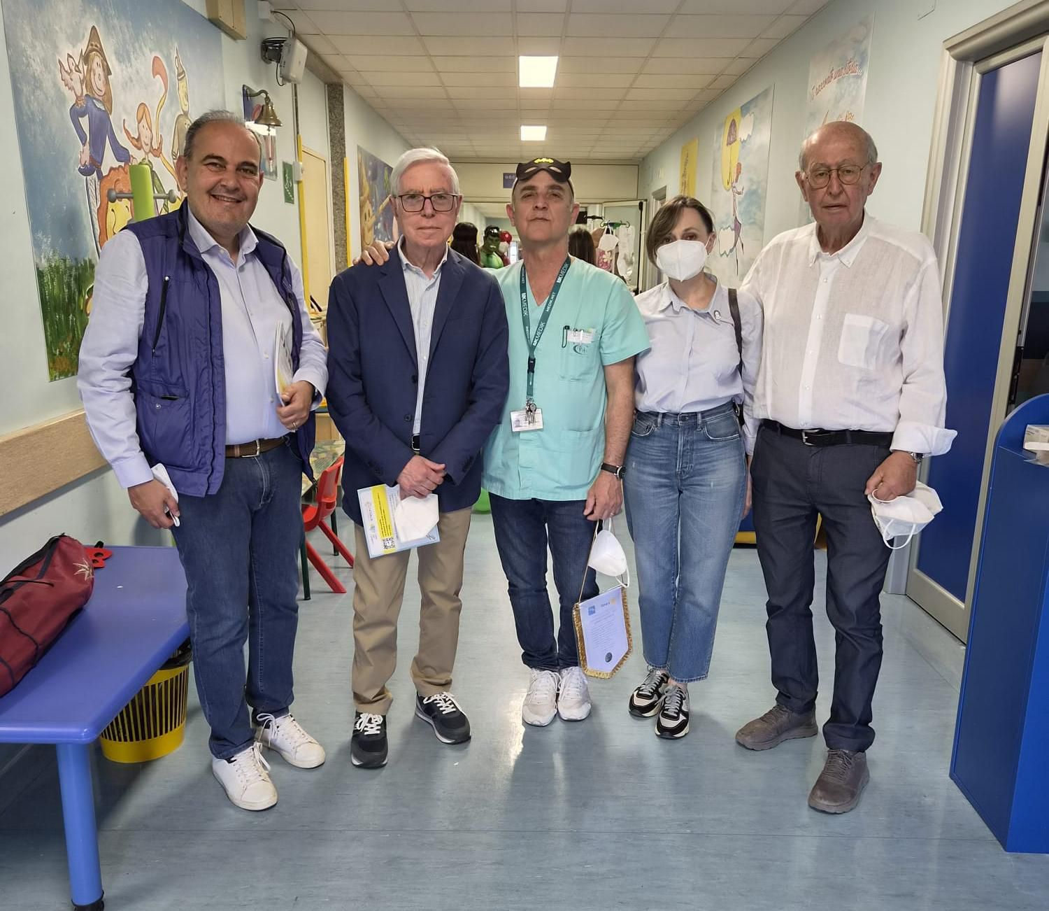 Arrivano i supereroi acrobatici all'Oncoematologia del Civico, si ...