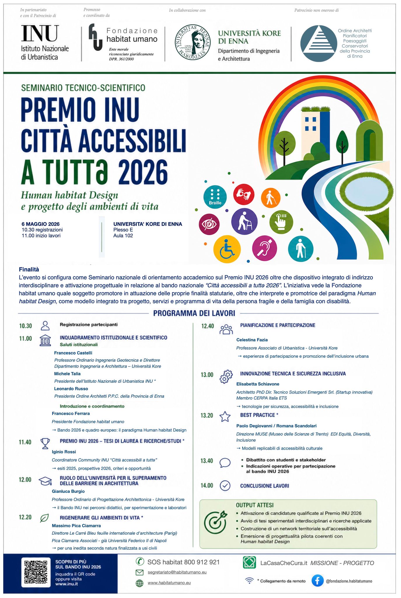 A Enna il seminario tecnico-scientifico sul Premio INU “Città ...