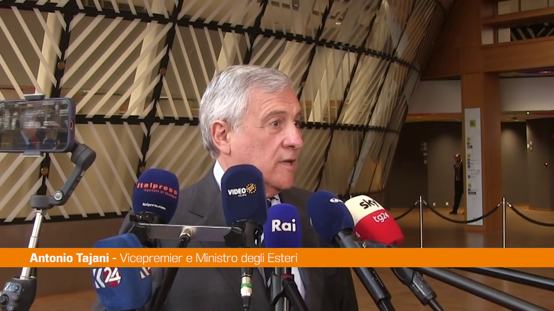 Tajani "Sarà Ue a scegliere rappresentante per negoziati pace Ucraina ...